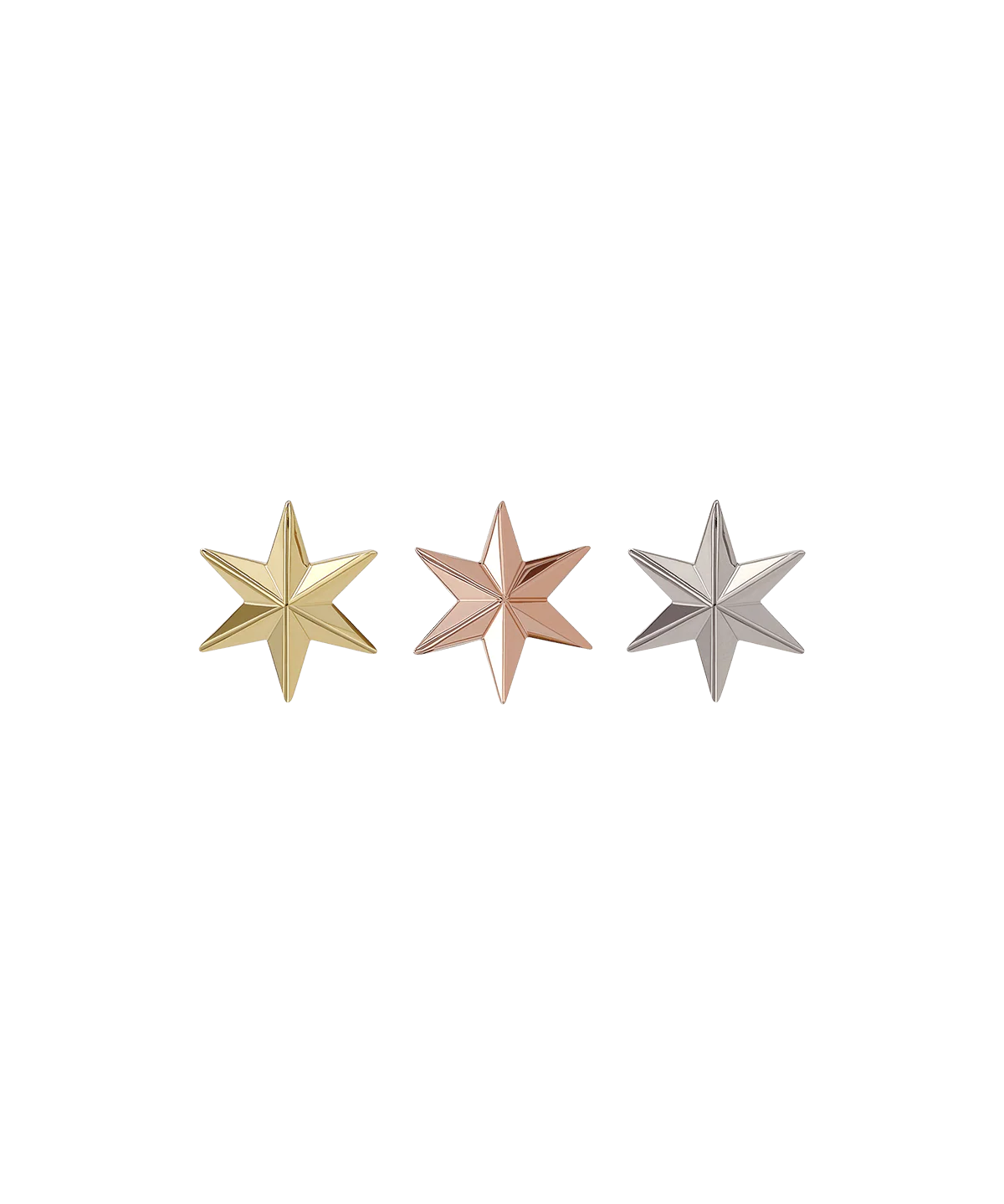 18k Tiny Star – Golden Moon Piercings